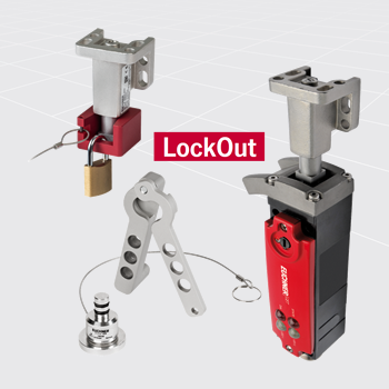 LockOut pour commutateur de porte CET, Euchner